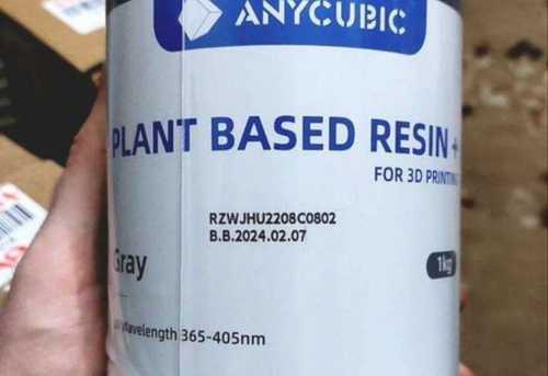 Фотополимерная смола Anycubic Plant Based Resin+