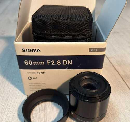 Объектив Sigma 60, 2.8 для micra