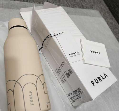 Термос Furla бежевый 420ml, оригинал