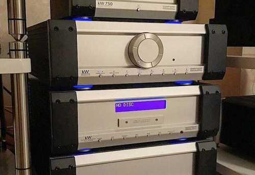 Комплект Musical Fidelity kW750,kW Preamp, kW sacd