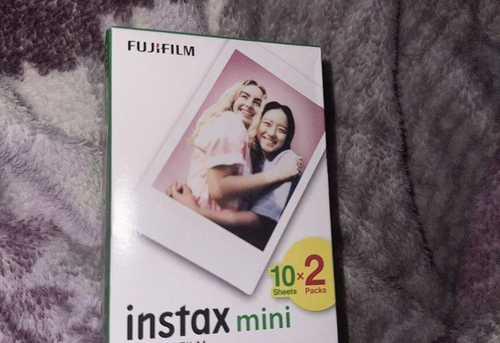 Катриджи instax mini