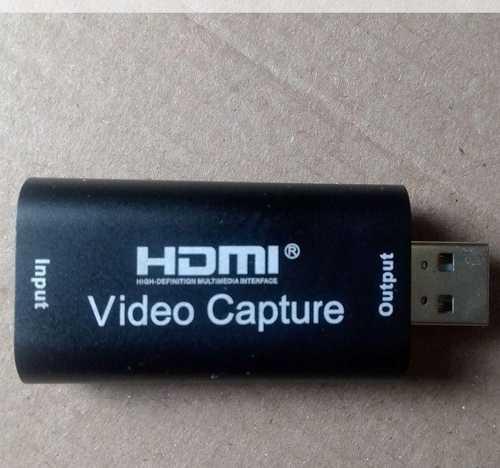 Переходник конвертер hdmi usb для видеосигнала