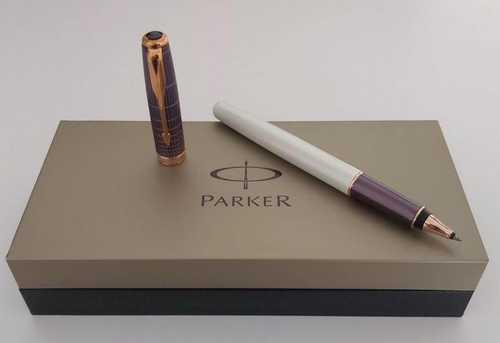 Ручка-роллер Parker Sonnet Contort Purple Cisele