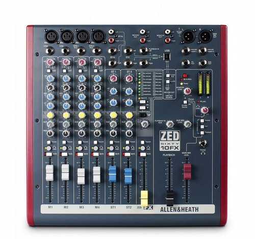 Allen & heath ZED60-10FX, Микшерный пульт