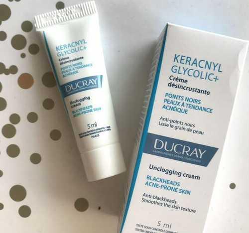 Крем Ducray Keracnyl Glycolic Unclogging Cream (5)