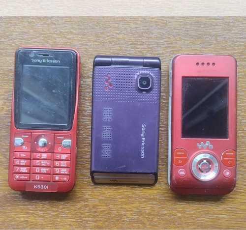 Sony ericsson 3 шт в ремонт