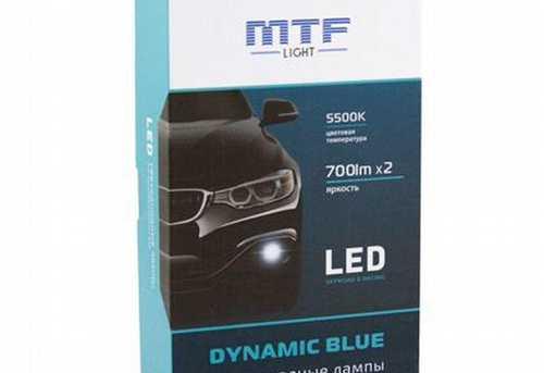 Светодиодные лампы MTF H8/H11/H16 dynamic blue LED