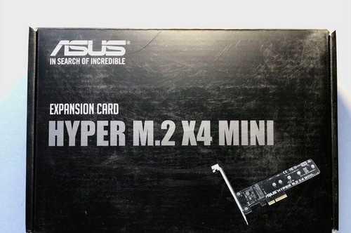 Контроллер Asus hyper M.2 X4 mini