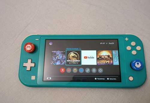 Nintendo switch lite +microSD + игры