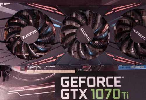 Видеокарта gtx 1070ti gigabyte gaming