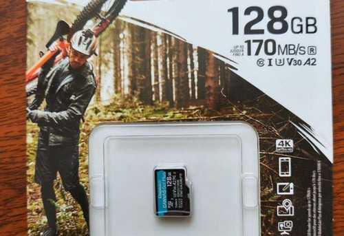 Высокоскоростная карта памяти MicroSD 128 gb