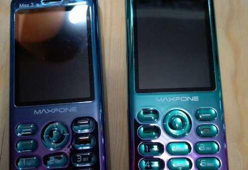 Кнопочные телефоны Maxfone Max 3
