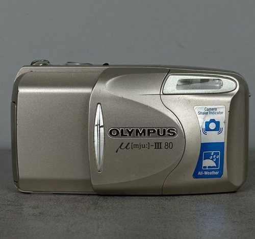 Пленочный фотоаппарат Olympus mju iii 80