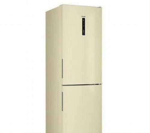 Двухкамерный холодильник Haier cef535acg бежевый