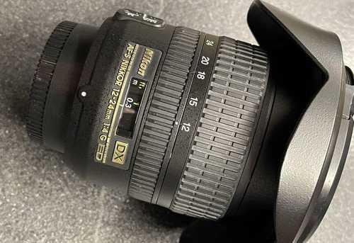 Объектив Nikon Nikkor DX AF-S 12-24mm 4G ED из