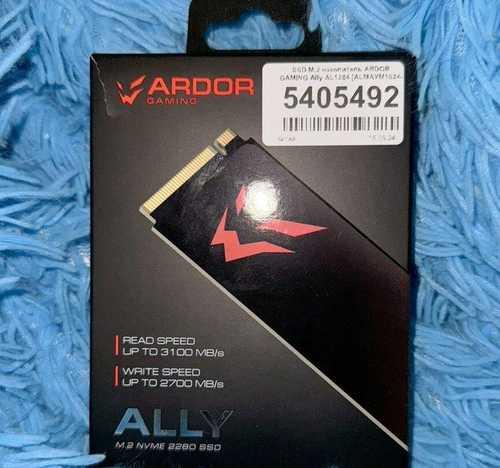 SSD M.2 Ardor Gamig Ally 512 GB