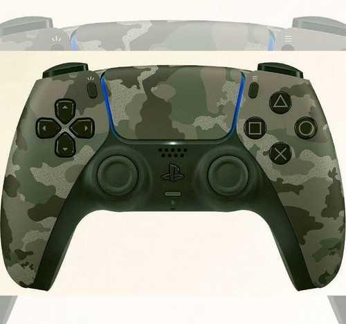 Геймпад беспроводной Sony DualSense для PS5 (CFI-ZCT1W) Gray Camouflage