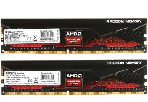 Оперативная память AMD R9 16 GB