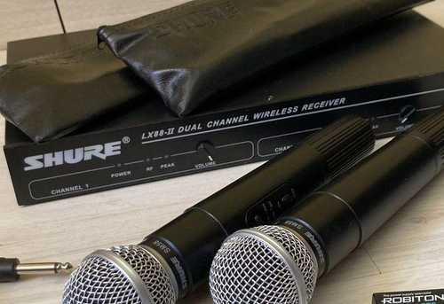 Радиомикрофон shure LX88-II (2 шт)