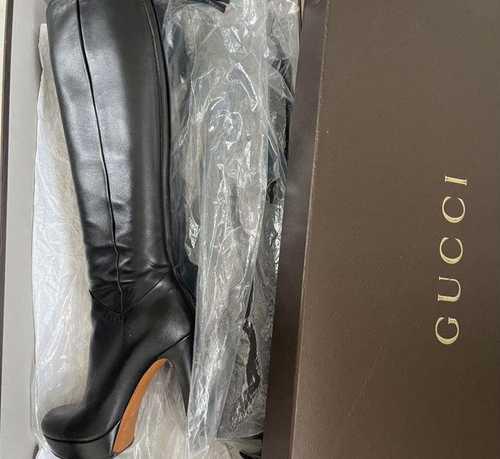 Сапоги gucci 37 р оригинал