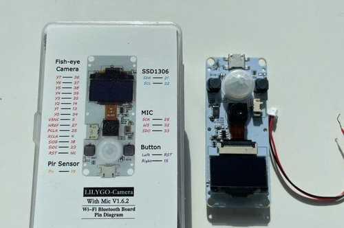 Микроконтроллер ESP32 lilygo camera