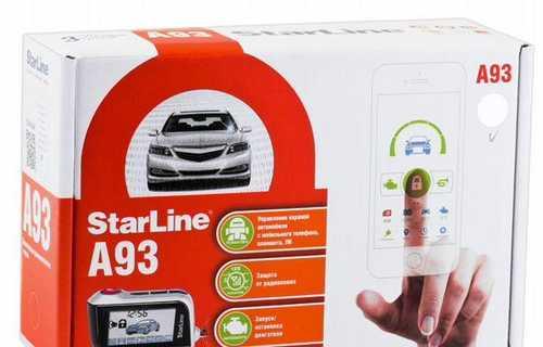 Star line A93 охранная система с дистанционным зап