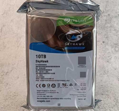 Жесткий диск Seagate Skyhawk 10Тb ST10000vx004HDD