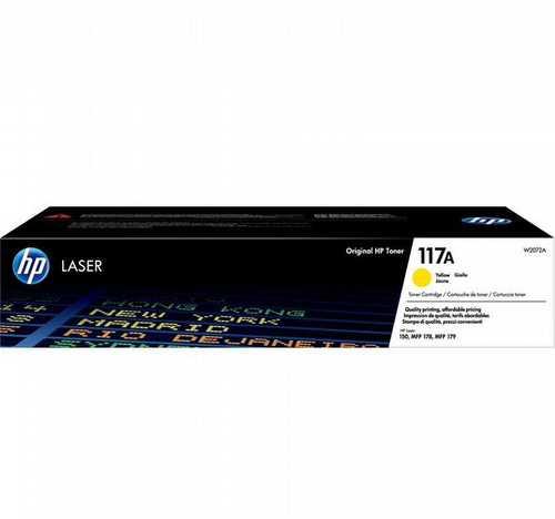 Тонер-картридж/ HP 117A Yellow Original Laser Toner Cartridge