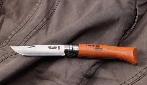 Складной нож Opinel №8, углеродистая сталь