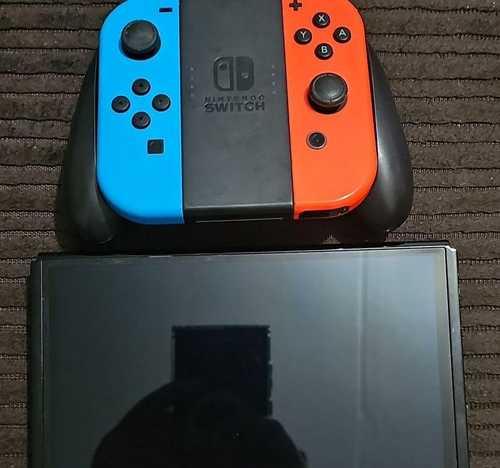 Nintendo switch oled прошитая 64 128gb