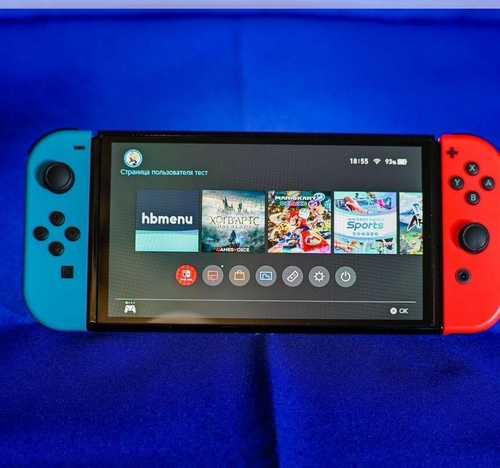 Nintendo switch oled прошитая