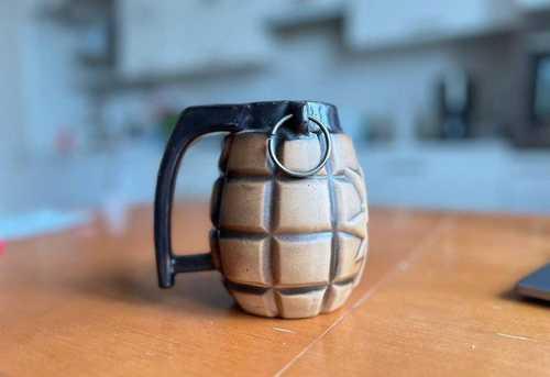 Кружка для чая в форме гранаты