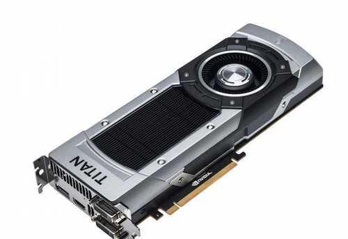 Видеокарта GeForce GTX titan 6GB 384 bit Гарантия