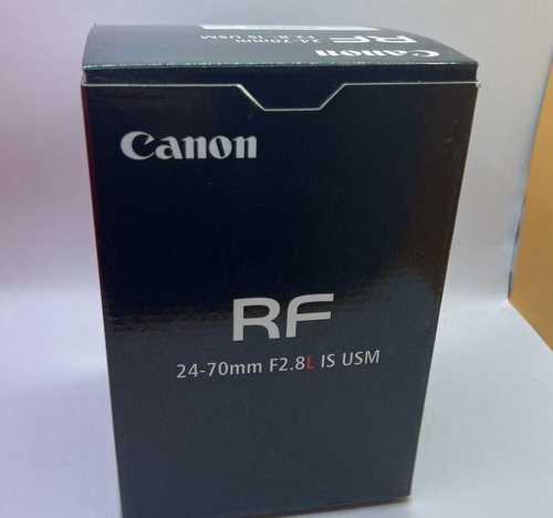 Объектив Canon RF 24-70 f/2.8L IS USM новый