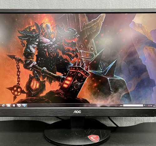 24" Монитор AOS M2470SW яркий и контрастный