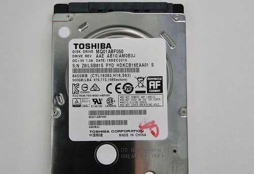 HDD для ноутбука 500 гб (как новый)