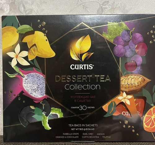 Чай Curtis Dessert Tea 6 вкусов 30 саше