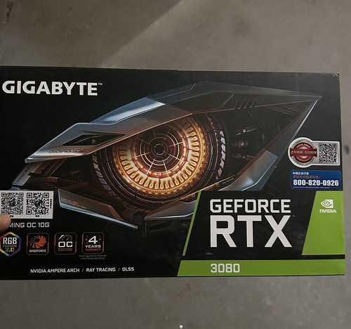 Видеокарта rtx 3080