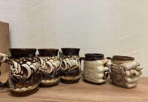 Чашки керамические сувенирные