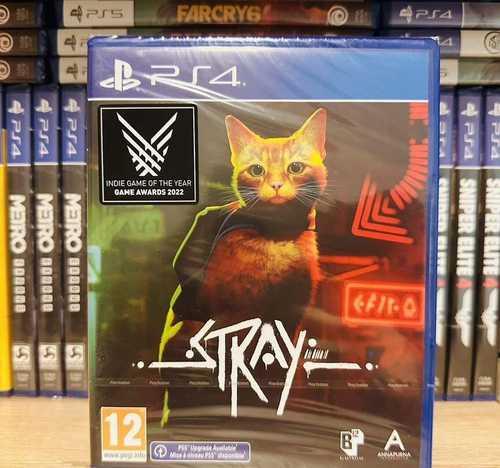 Новый - Stray игра на ps4 диск