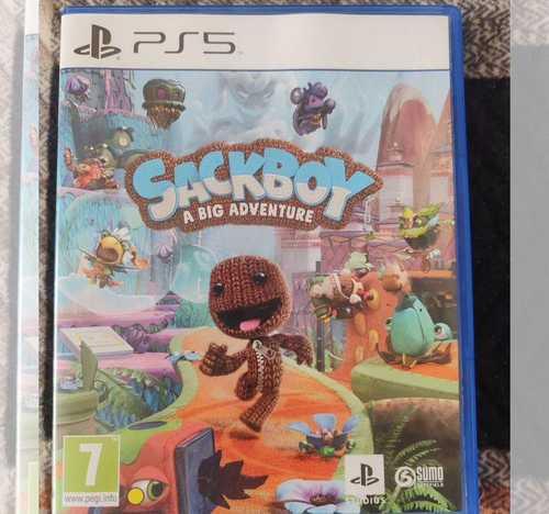 Диск для пс5 sackboy a big adventure