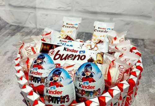 Сердце из Kinder