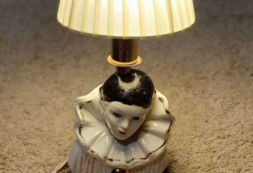 Винтажный ночник светильник лампа "Арлекин"