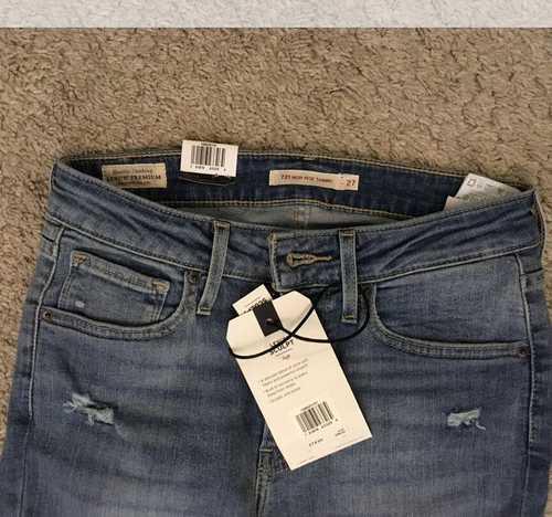 Джинсы Levi's 721 High Rise Skinny, размер 27x30