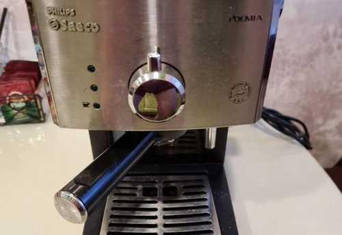 Кофеварка рожковая philips saeco