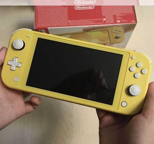 Игровая приставка nintendo switch lite прошитая