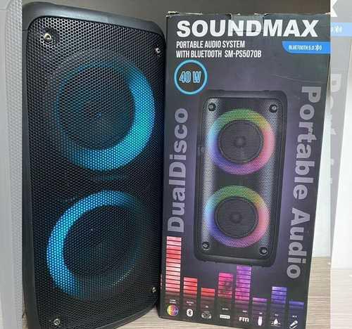 Портативная колонка soundmax