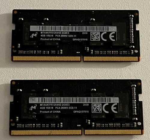 Оперативная память DDR4 8gb 2666