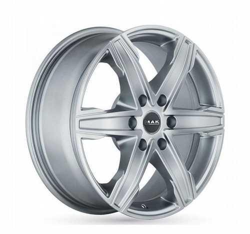 Литые диски 6.5x16 6x130 84.1 ET62 MAK King 6 Silver