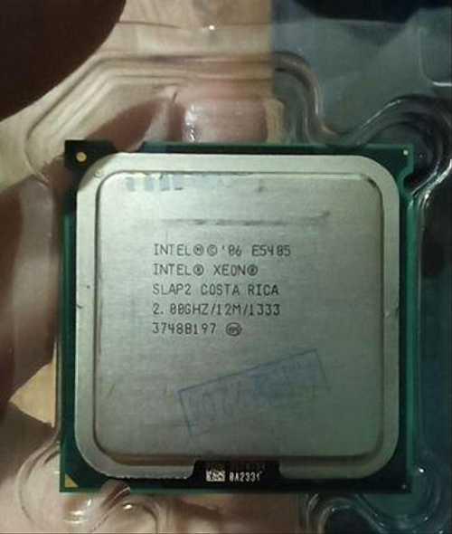 Процессор intel xeon e5405